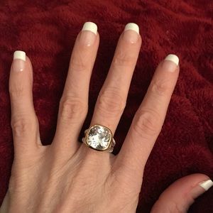 Jewelry | New 2 Tone Plating Twisted Cable Ring | Poshmark